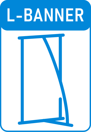 L-Banner Stand | 360onlineprint
