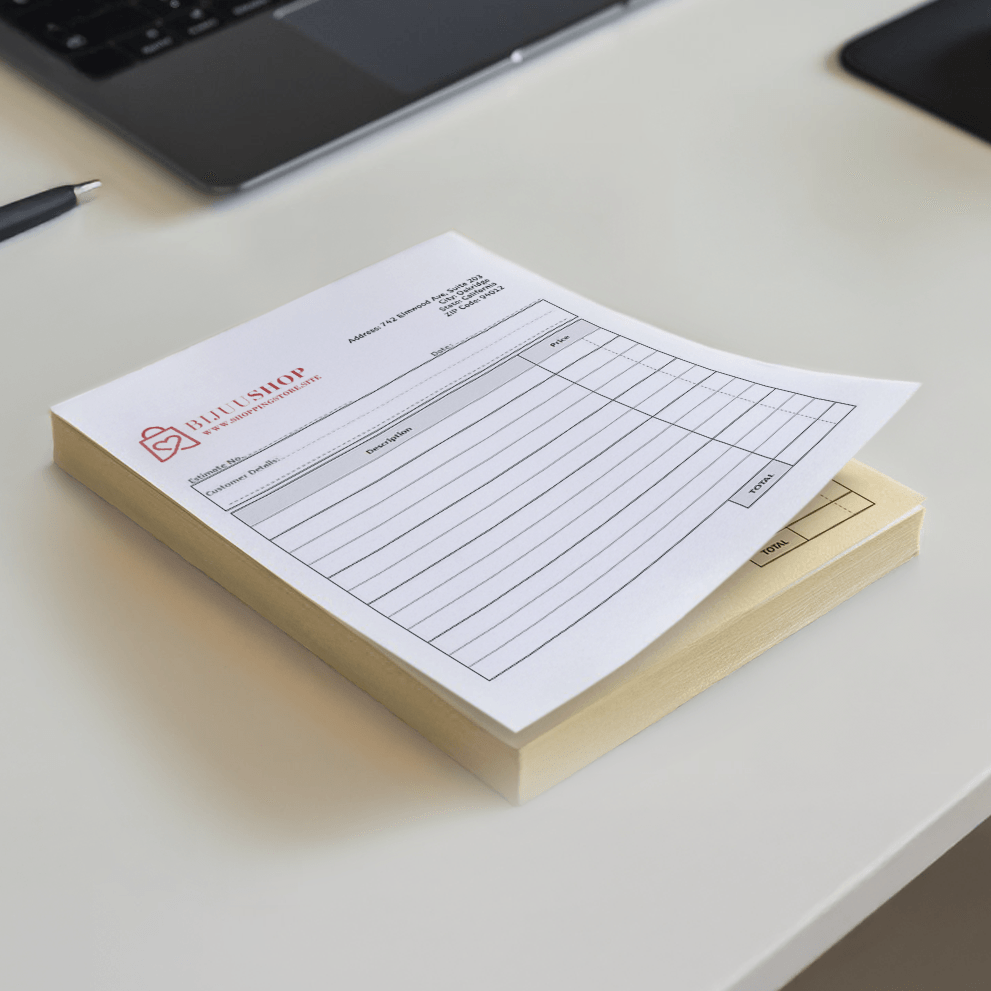 Personalised Purchase Order Pads: 25 for £243.99 | BIZAY