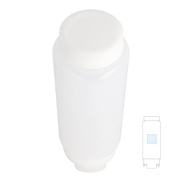 24 Translucent HDPE Sauce Bottles $123.55 | BIZAY